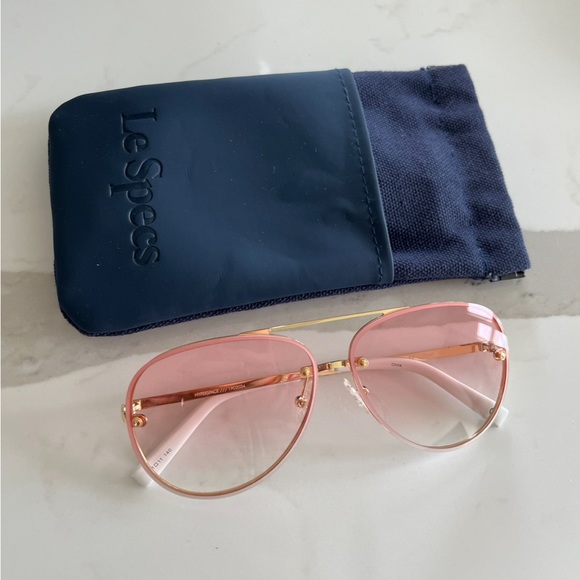 Le Specs | Accessories | Le Specs Pink Sunglasses | Poshmark